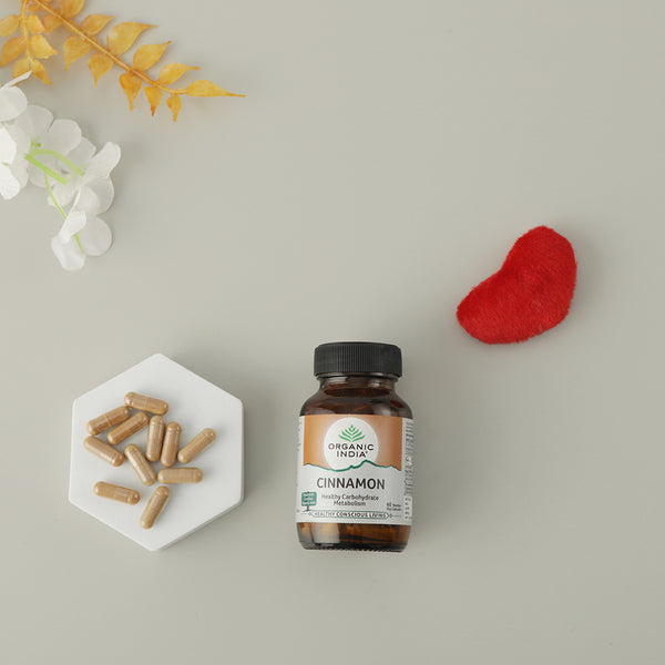 Organic Cinnamon Capsules for Digestion – Organic India