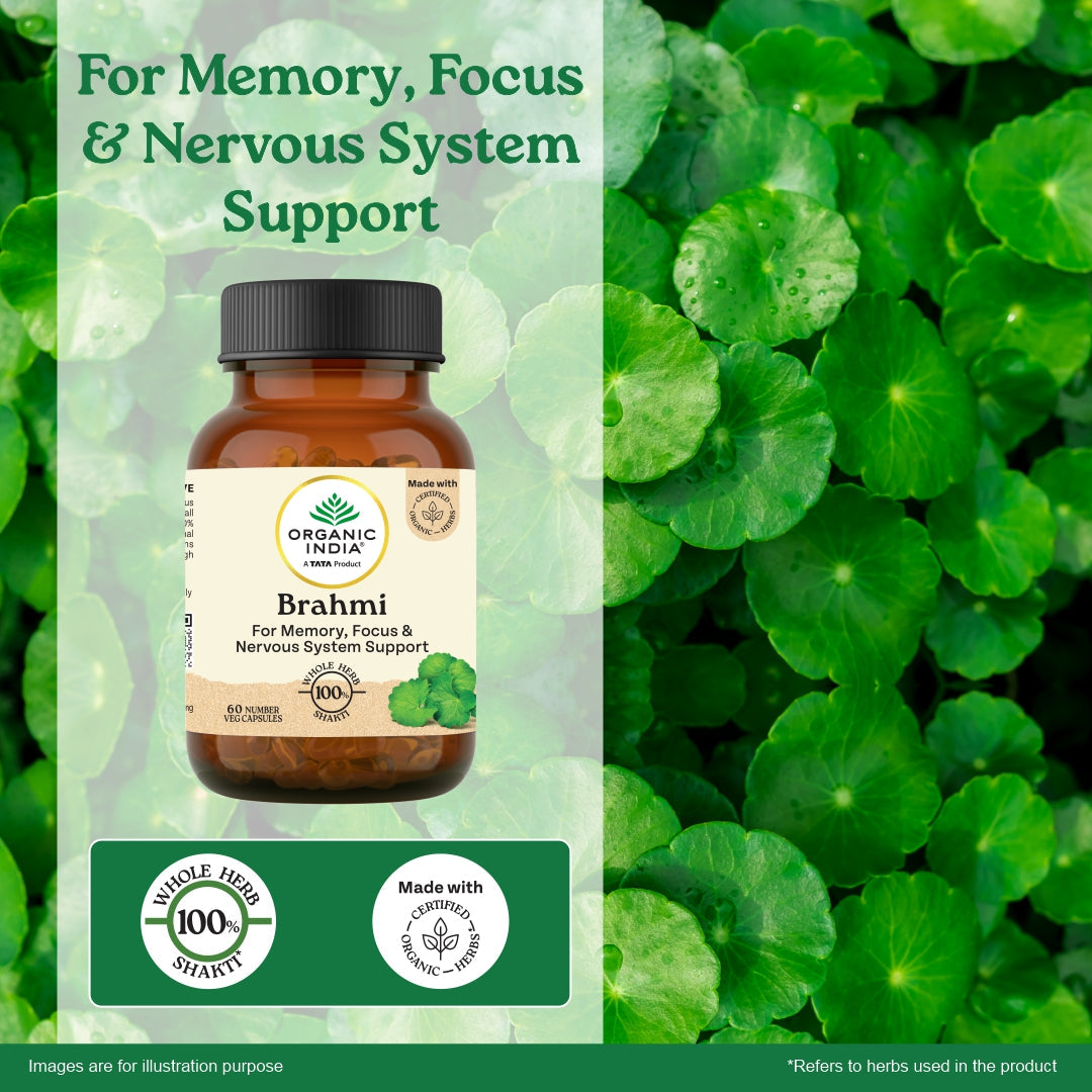 Brahmi Capsules – Organic India