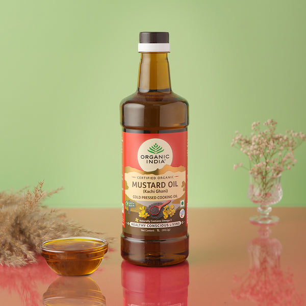 Organic Mustard Oil for Cooking – Organic India