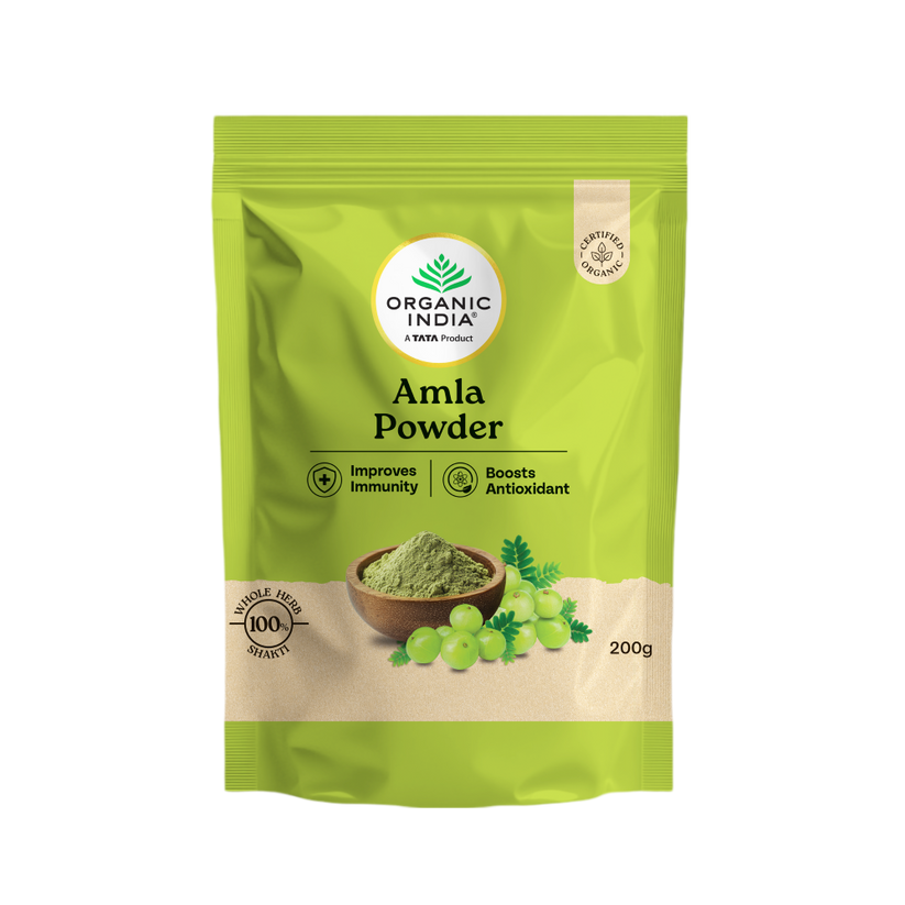 Organic India Amla Powder – 100% Pure & Certified Organic Amalaki