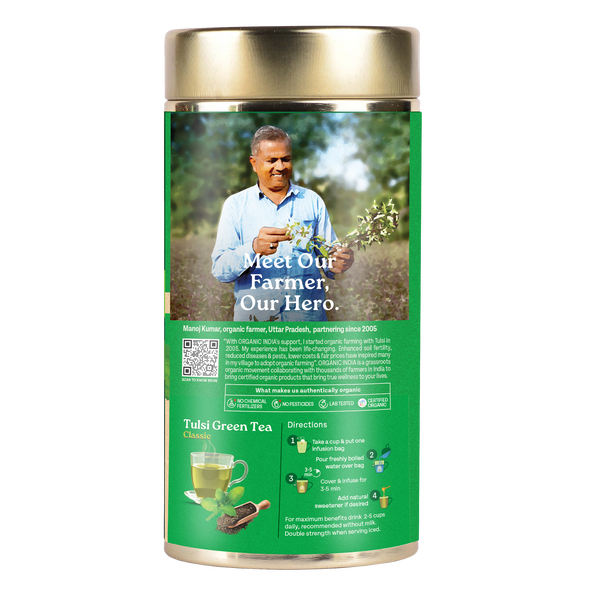 Tulsi Green Tea Classic – Organic India