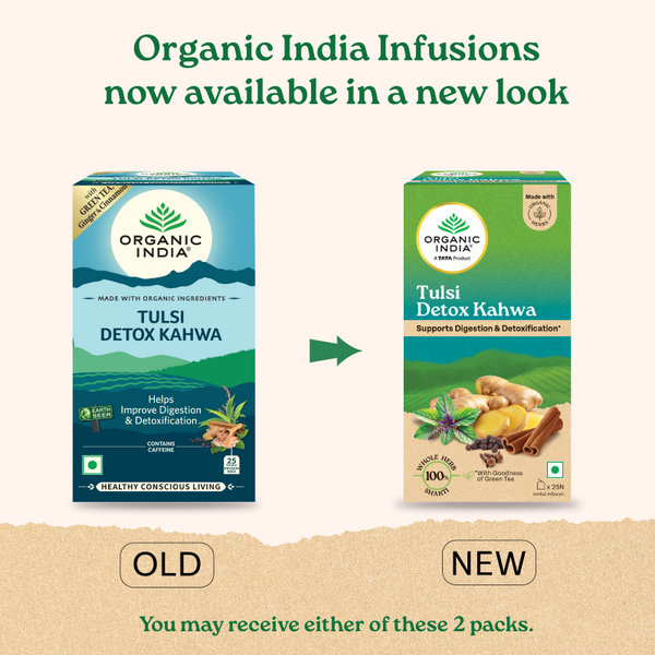 Tulsi Detox Kahwa 25 Tea bags – Organic India