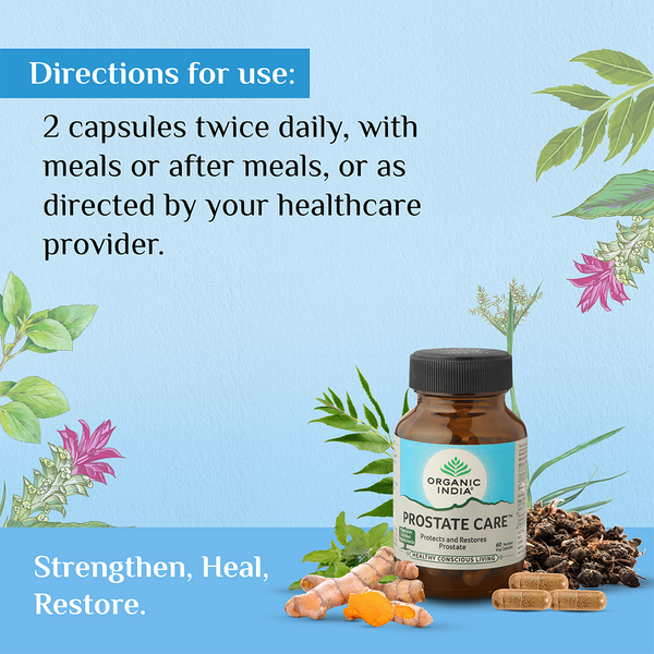 Prostate Care to Guard and Restore Prostate Health – Organic India