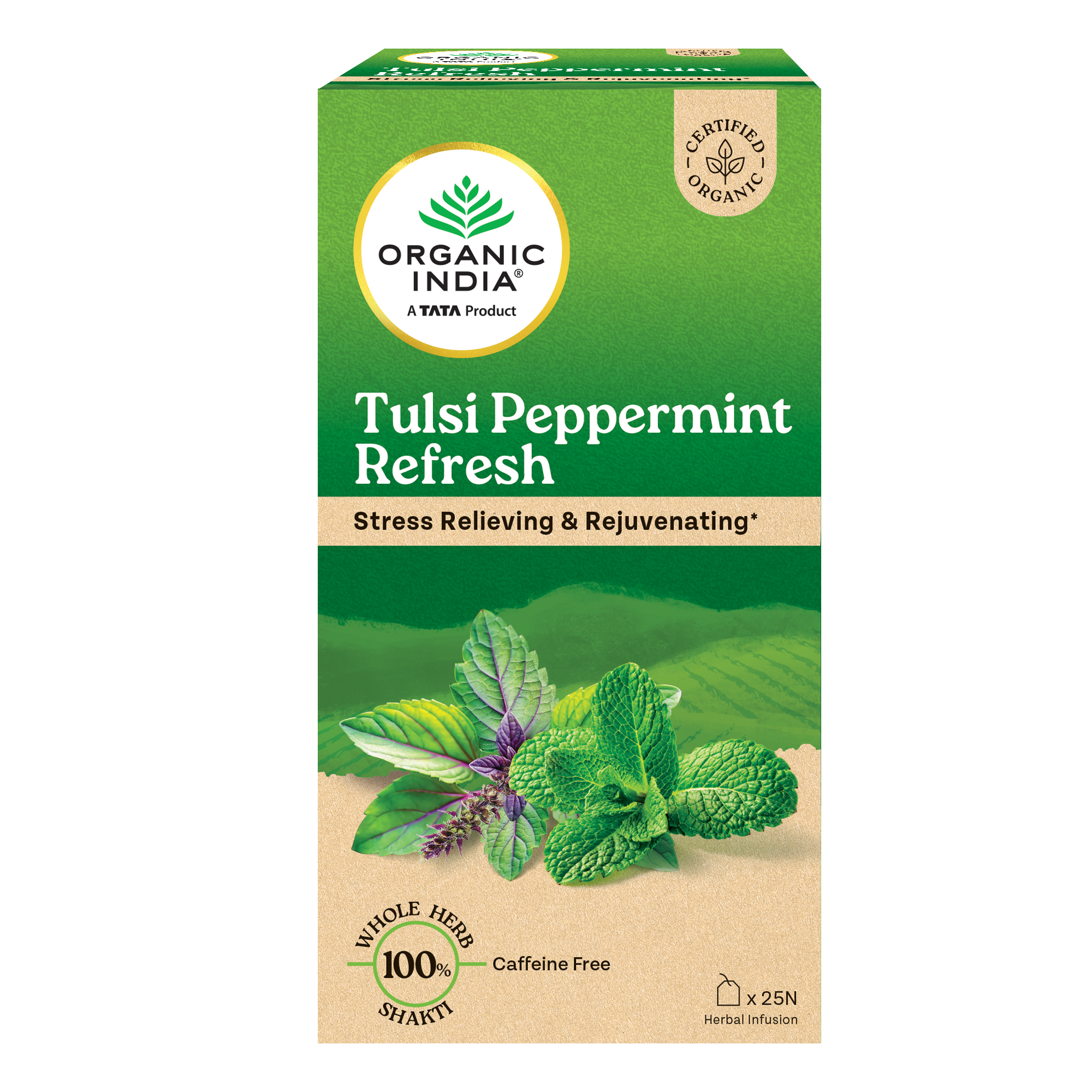 Tulsi Peppermint Refresh – Organic India