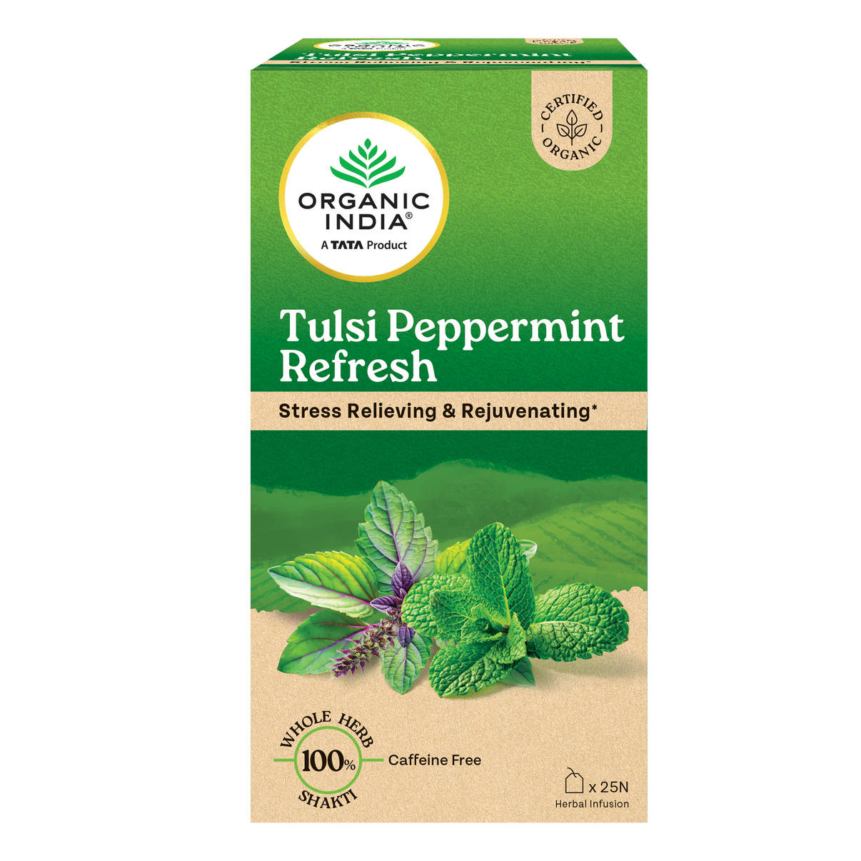 Tulsi Peppermint Refresh – Organic India
