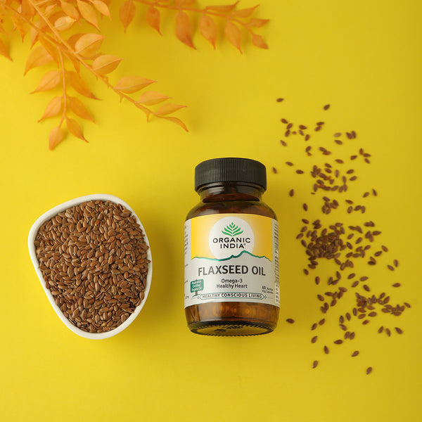 Flaxseed Oil Capsules – Organic India
