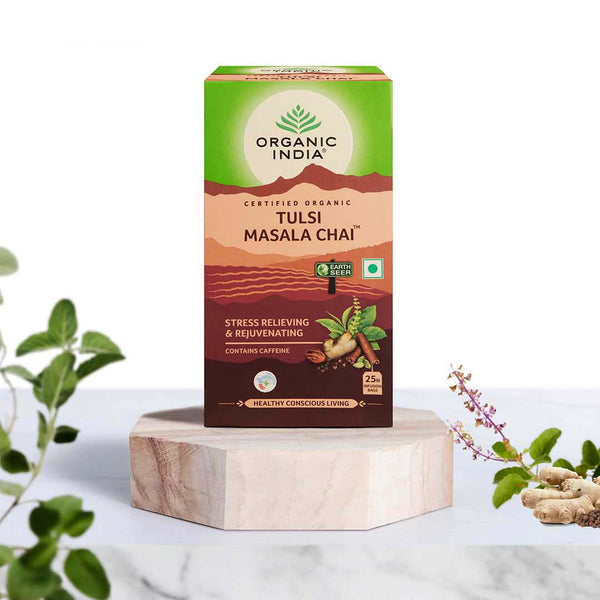 Tulsi Masala Chai a Premium Masala Tea – Organic India