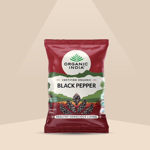 Black Pepper 100g | Staple & Packaged Food – Organic India