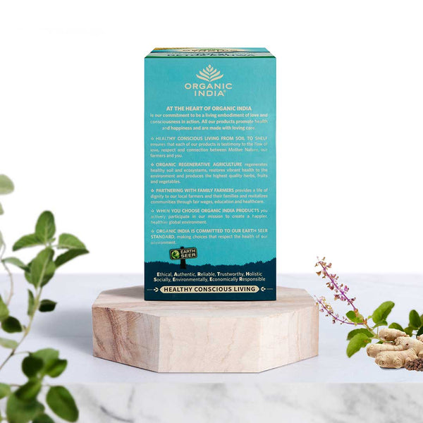 Tulsi Detox Kahwa 25 Teabags | Herbal Teas & Infusions – Organic India