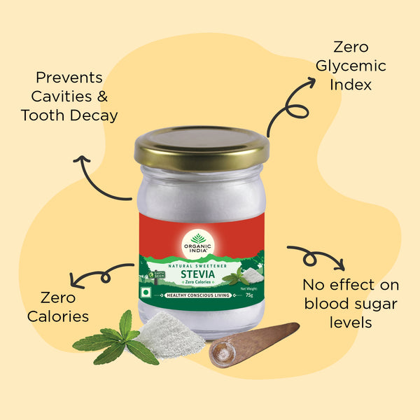 Stevia powder 75g | Staple & Packaged Food – Organic India